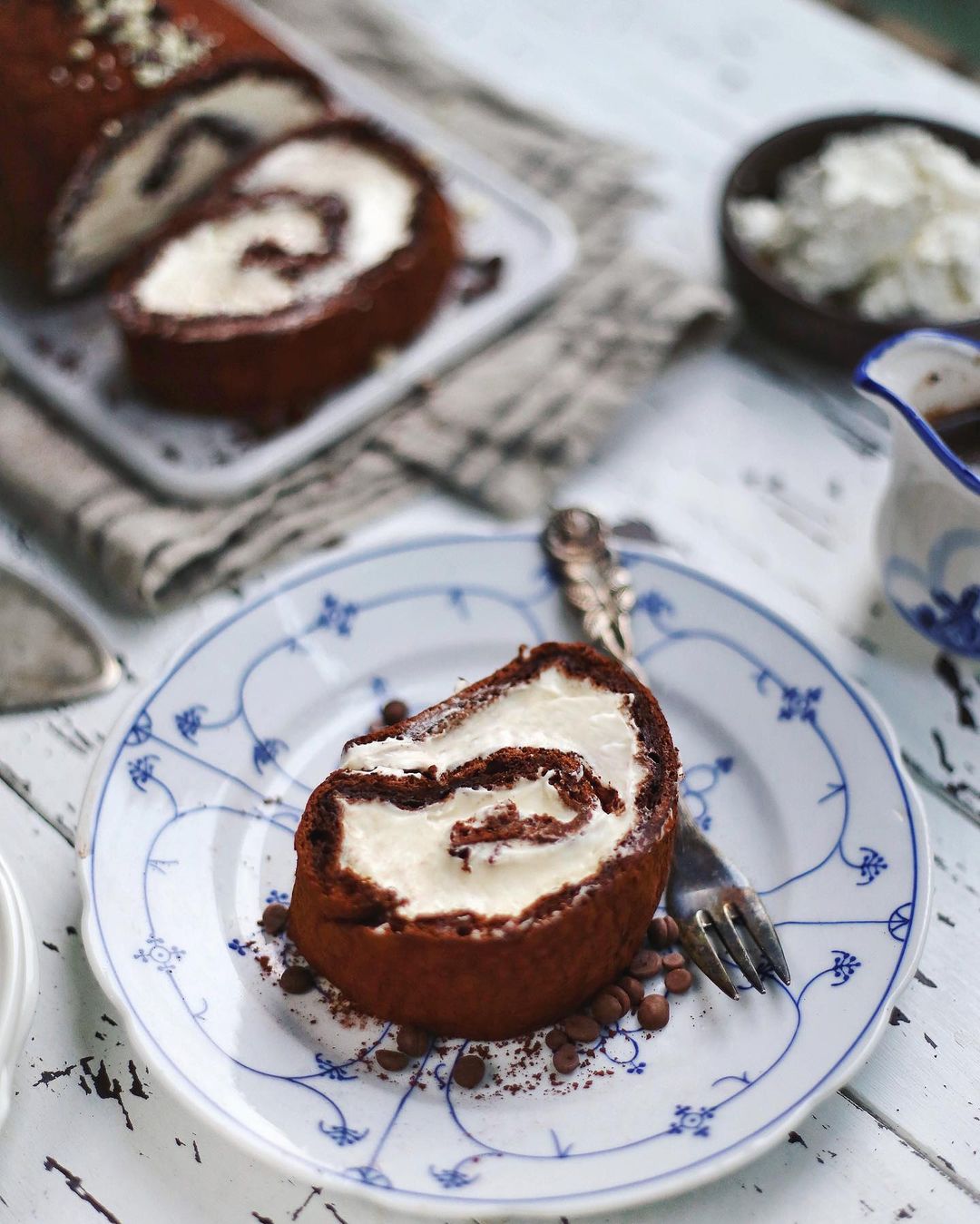 Rulo Tiramisu | Lezzetli Sunumlar Sitesi