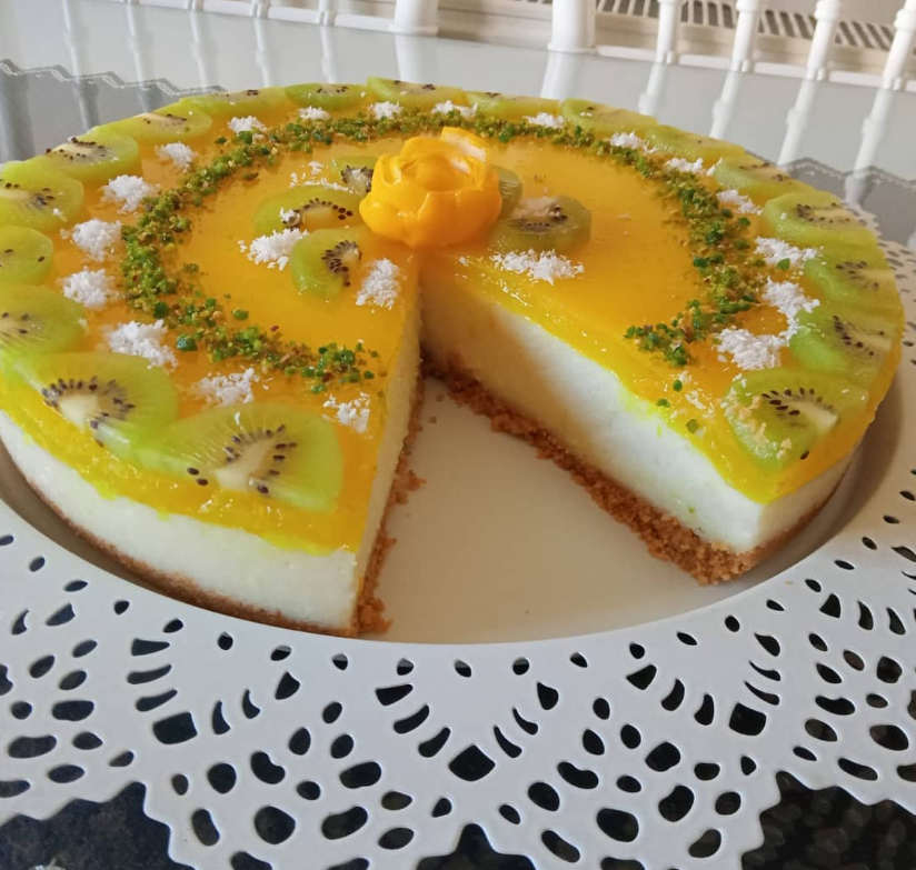 Sadece 2 Yemek Kaşığı Labne Peyniri İle Fırın Kullanmadan Cheesecake ...