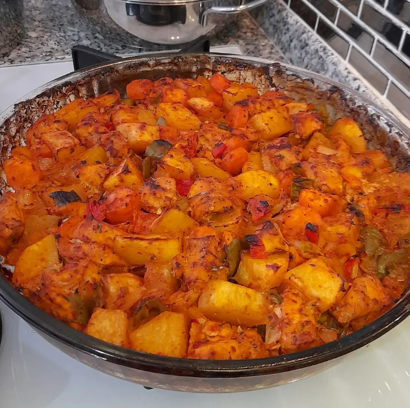 Fırında sebzeli tavuk tarifi | Lezzetli Sunumlar Sitesi