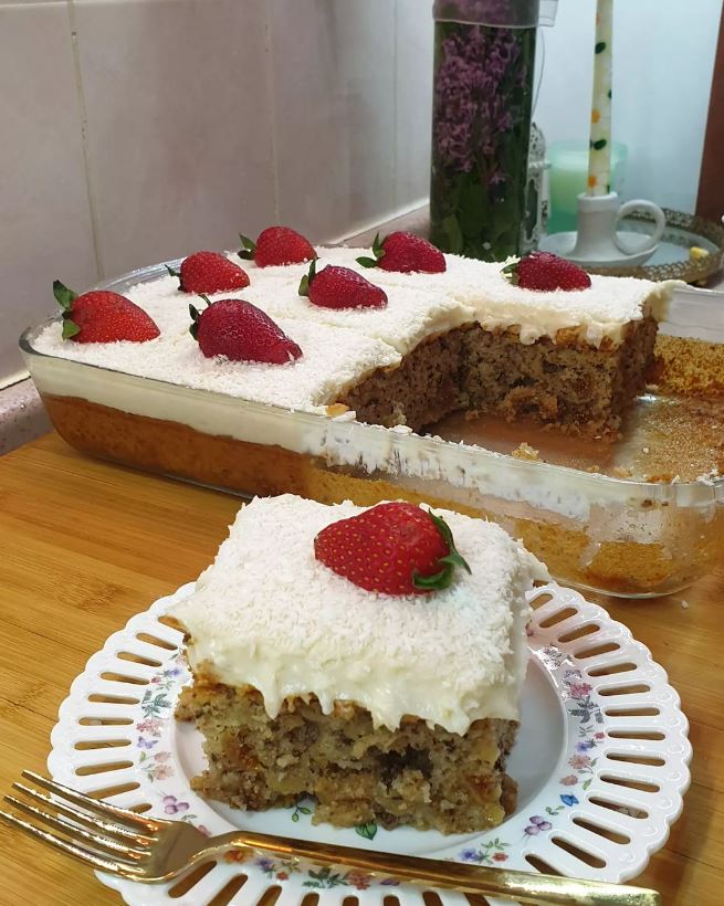 Muhalebili İncirli Tatlı | Lezzetli Sunumlar Sitesi